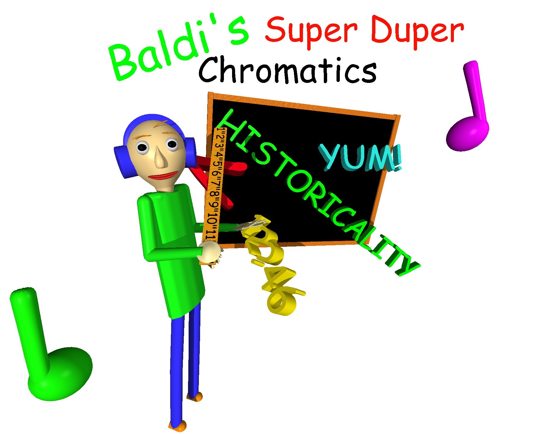Baldi's Super Duper Chromatics Modding Tool for Friday Night Funkin ...