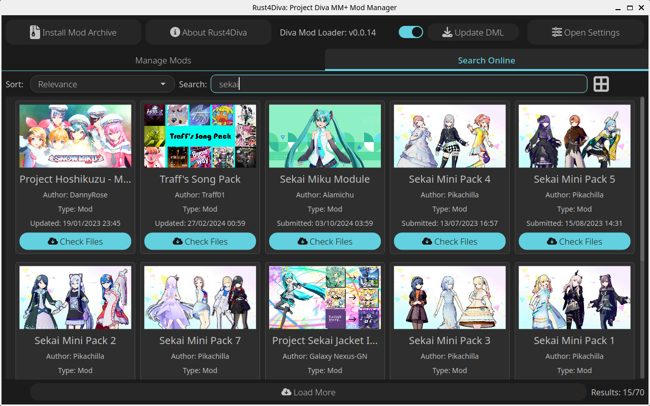 Rust4Diva Modding Tool for Hatsune Miku: Project DIVA Mega Mix+ | PDMegaMix+ Modding Tools