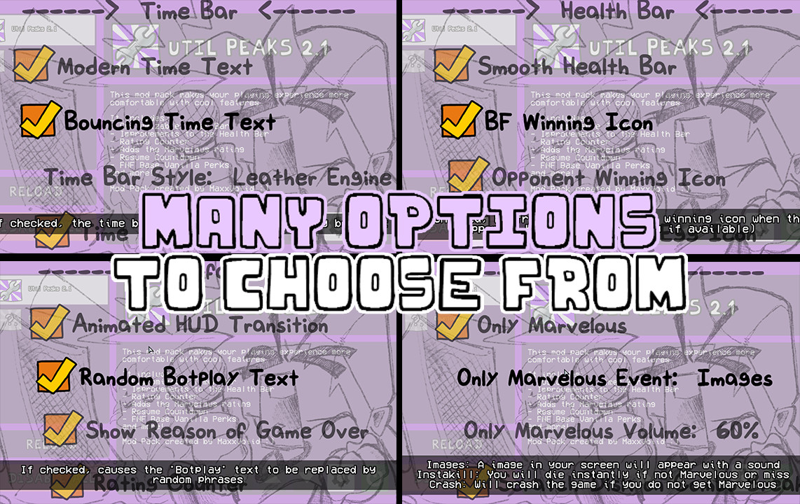 Util Peaks Modding Tool for Friday Night Funkin' | FNF Modding Tools