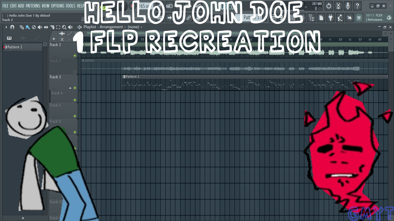 Hello John Doe 1 Vocal Recreation (+FLP & MIDI) Modding Tool for Friday Night Funkin' | FNF ...