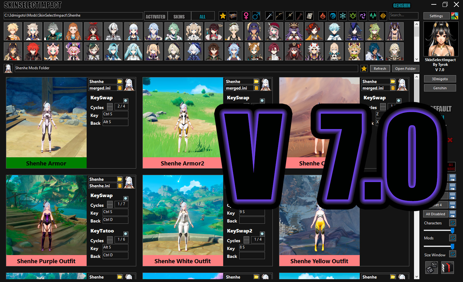 SkinSelectImpact for ZZZ Modding Tool for Zenless Zone Zero | ZZZ Modding Tools