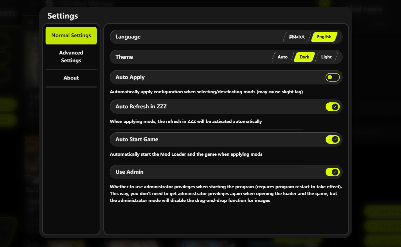 Zzz Modmanager 1102detect Swap Key Support Modding Tool For Zenless Zone Zero Zzz Modding
