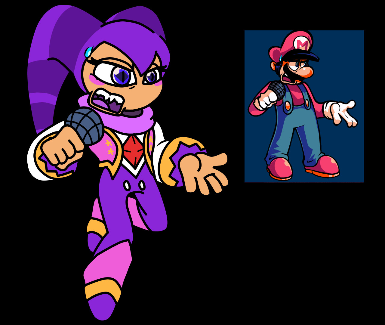 NiGHTS and Reala Chromatics Modding Tool for Friday Night Funkin' | FNF ...