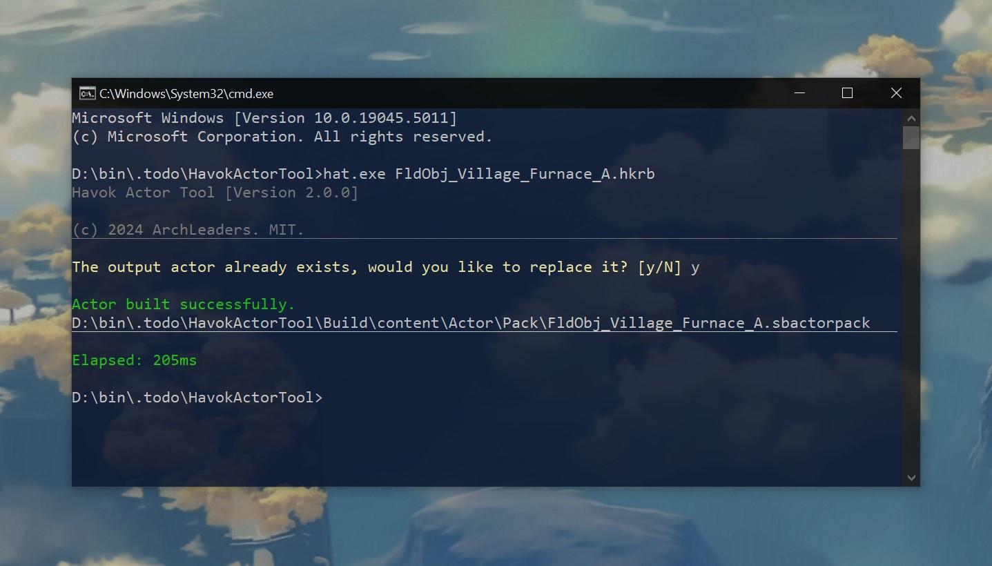 Havok Actor Tool Modding Tool for The Legend of Zelda: Breath of the ...