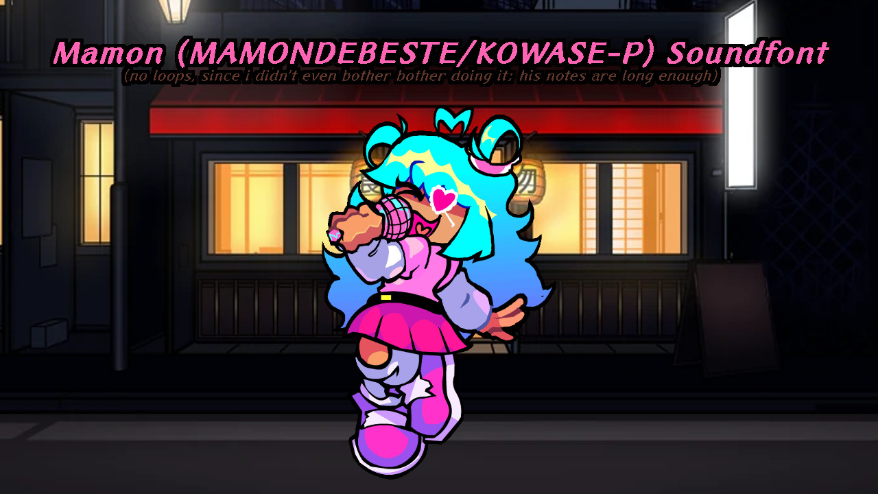 Mamon (MAMONWEEK) Soundfont Modding Tool for Friday Night Funkin' | FNF Modding Tools