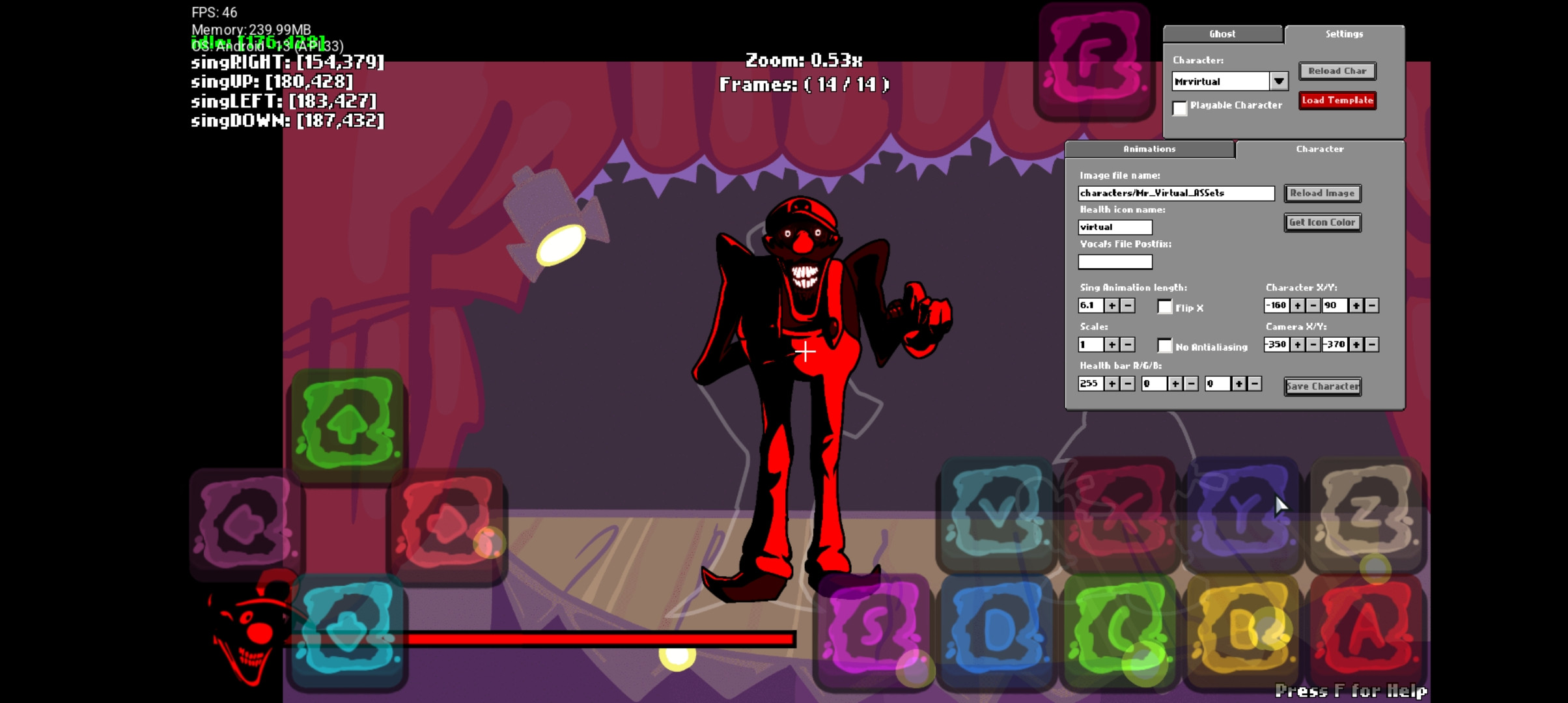 Mr. Virtual Fanmade Sprite Modding Tool for Friday Night Funkin' | FNF ...
