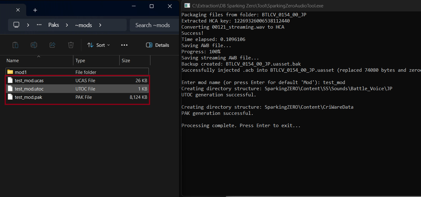 Lost's Audio Modding Tool Modding Tool for Dragon Ball: Sparking! ZERO | DBSZ Modding Tools
