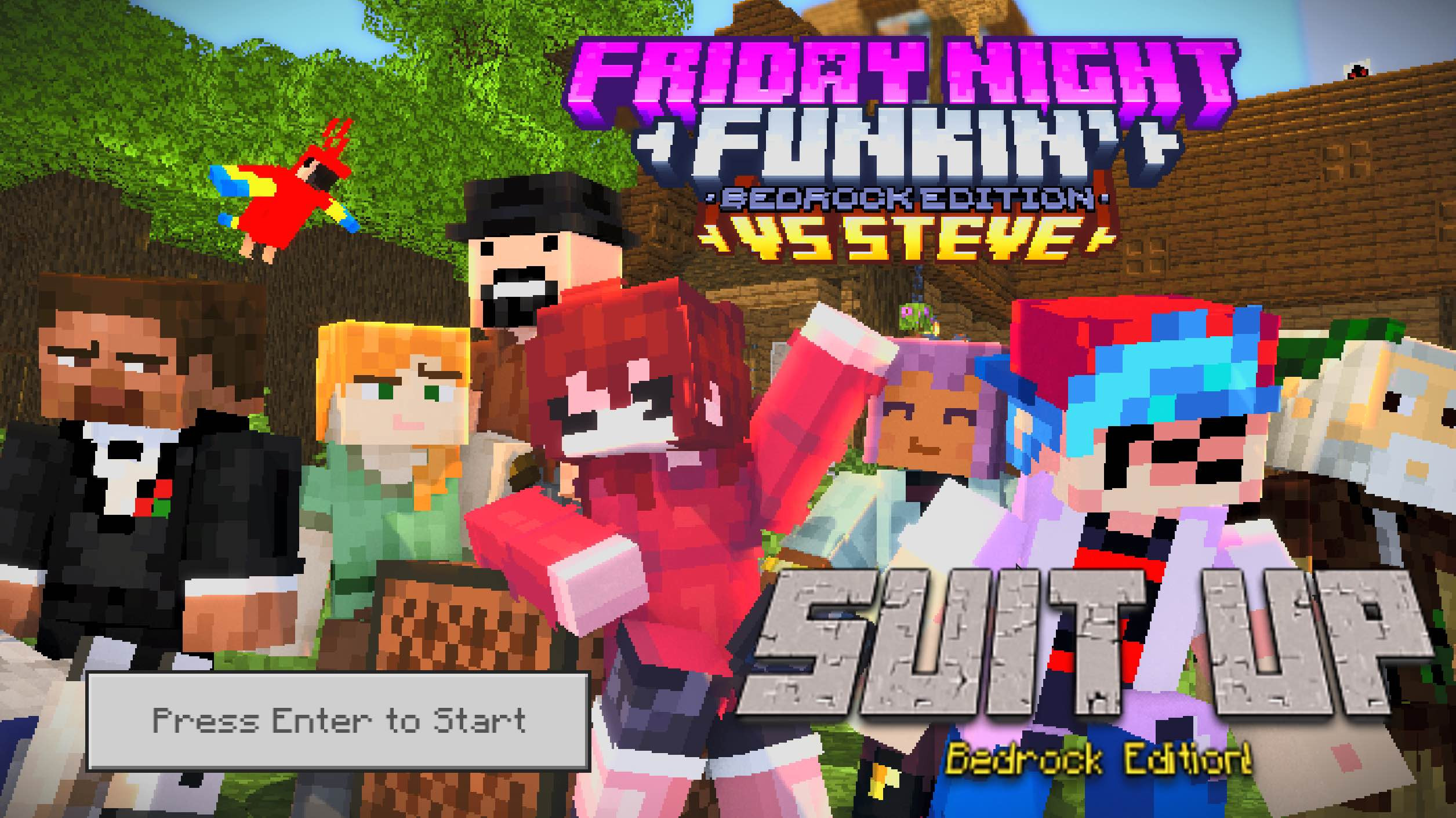 Vs. Steve Bedrock Edition - Suit Up Vocal Recreati Modding Tool for ...