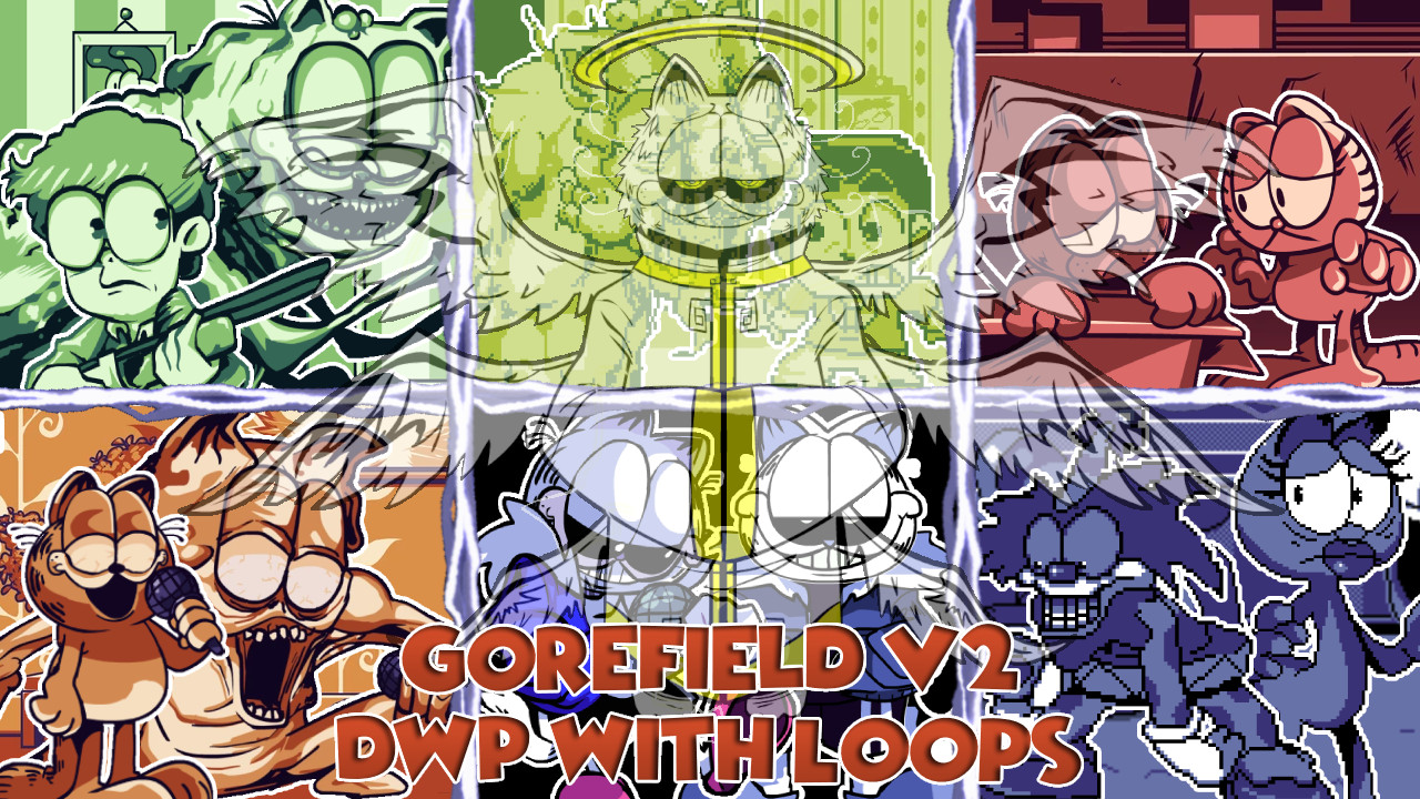 Gorefield DWP WITH LOOPS Modding Tool for Friday Night Funkin' | FNF Modding Tools