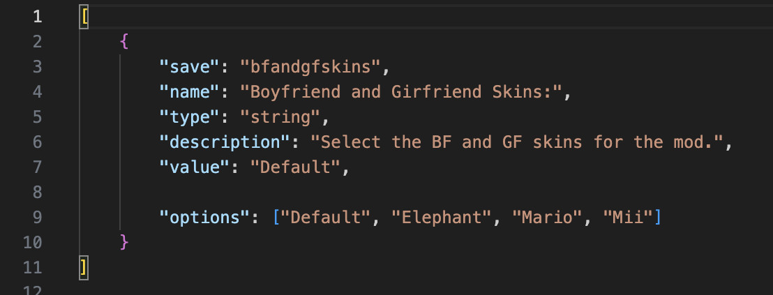 Skin Select LUA Option (Psych Engine V1) Modding Tool for Friday Night ...
