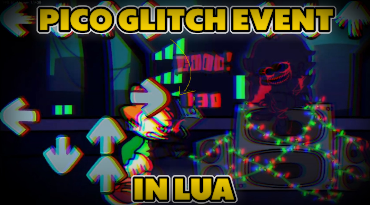 FCR: Pico Glitch Shader in Lua! Modding Tool for Friday Night Funkin ...
