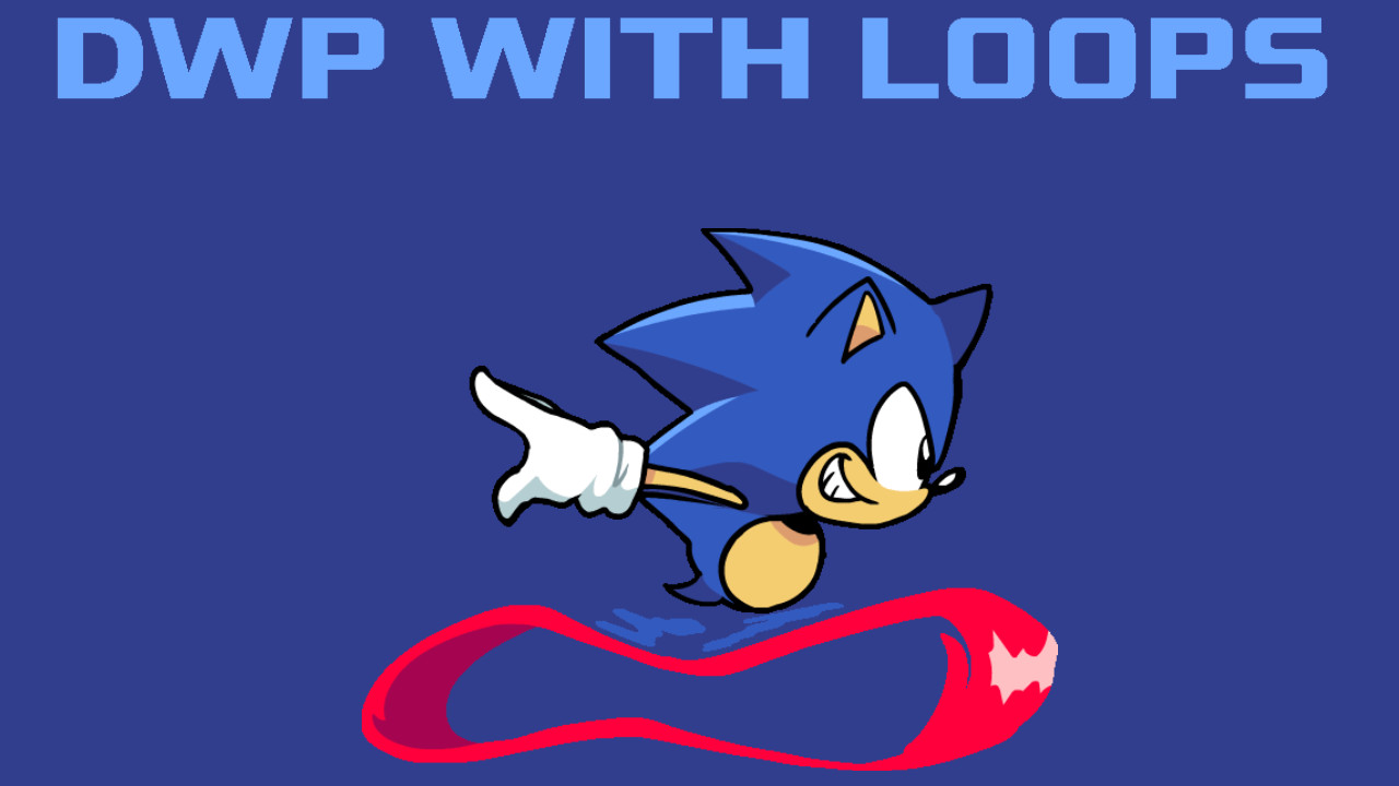 Sonic (Custom) DWP With Loops Modding Tool for Friday Night Funkin' | FNF Modding Tools
