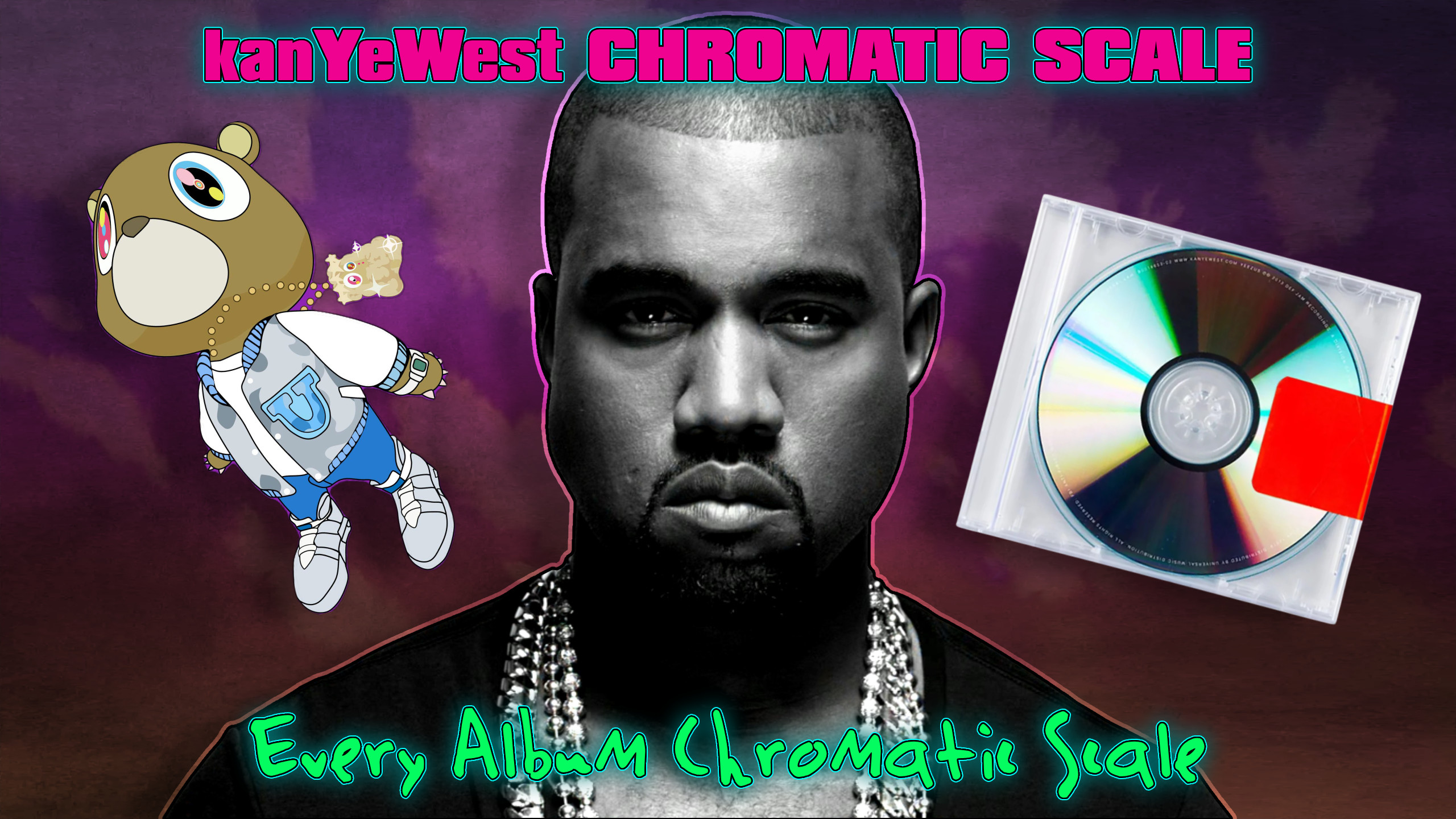 Kanye's West Chromatics Scales Modding Tool for Friday Night Funkin ...