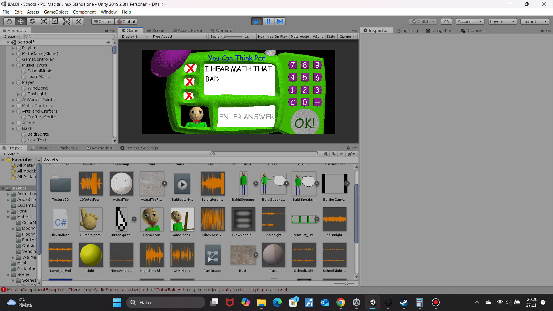 Make art and i'll add it to my Baldi mod! Modding Tool for Baldi's Basics | Baldi Modding Tools