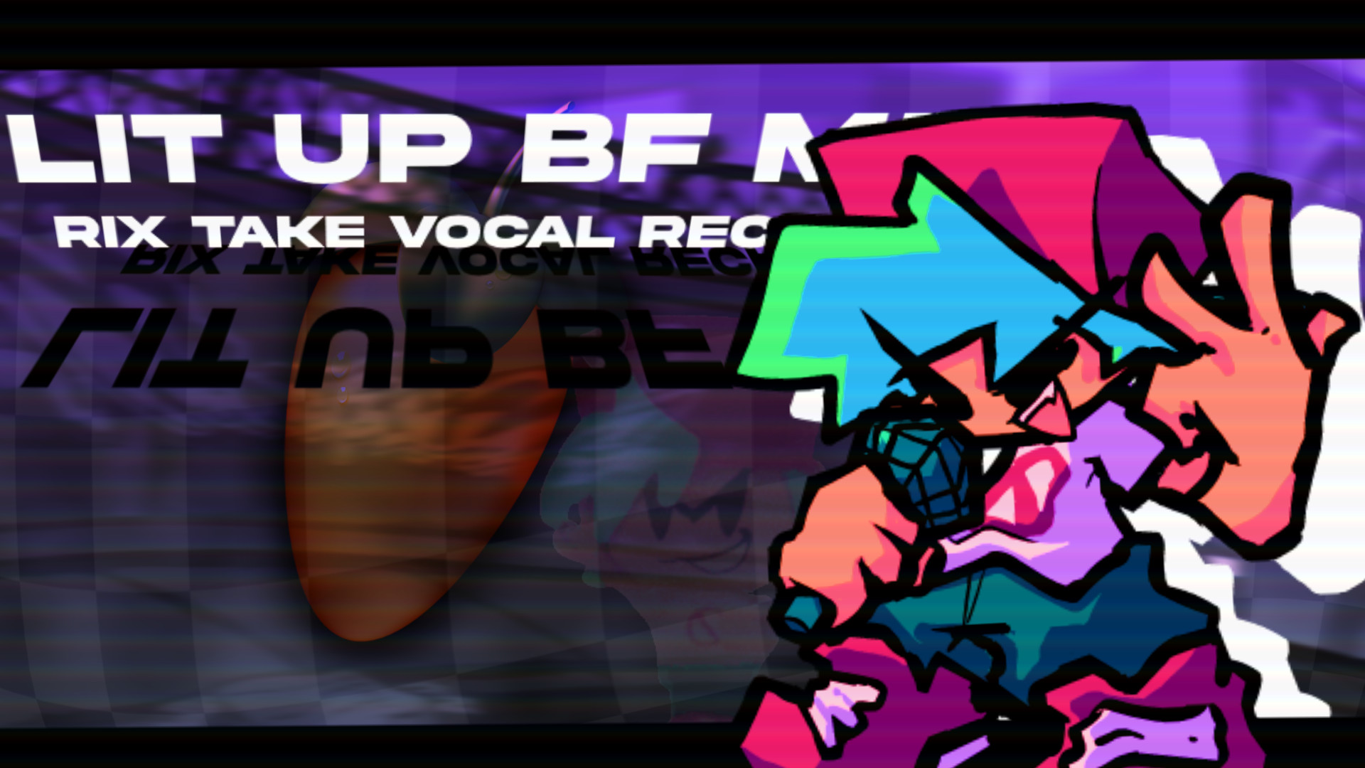 Lit Up BF Mix RIX TAKE Vocal Recreation Modding Tool for Friday Night Funkin' | FNF Modding Tools