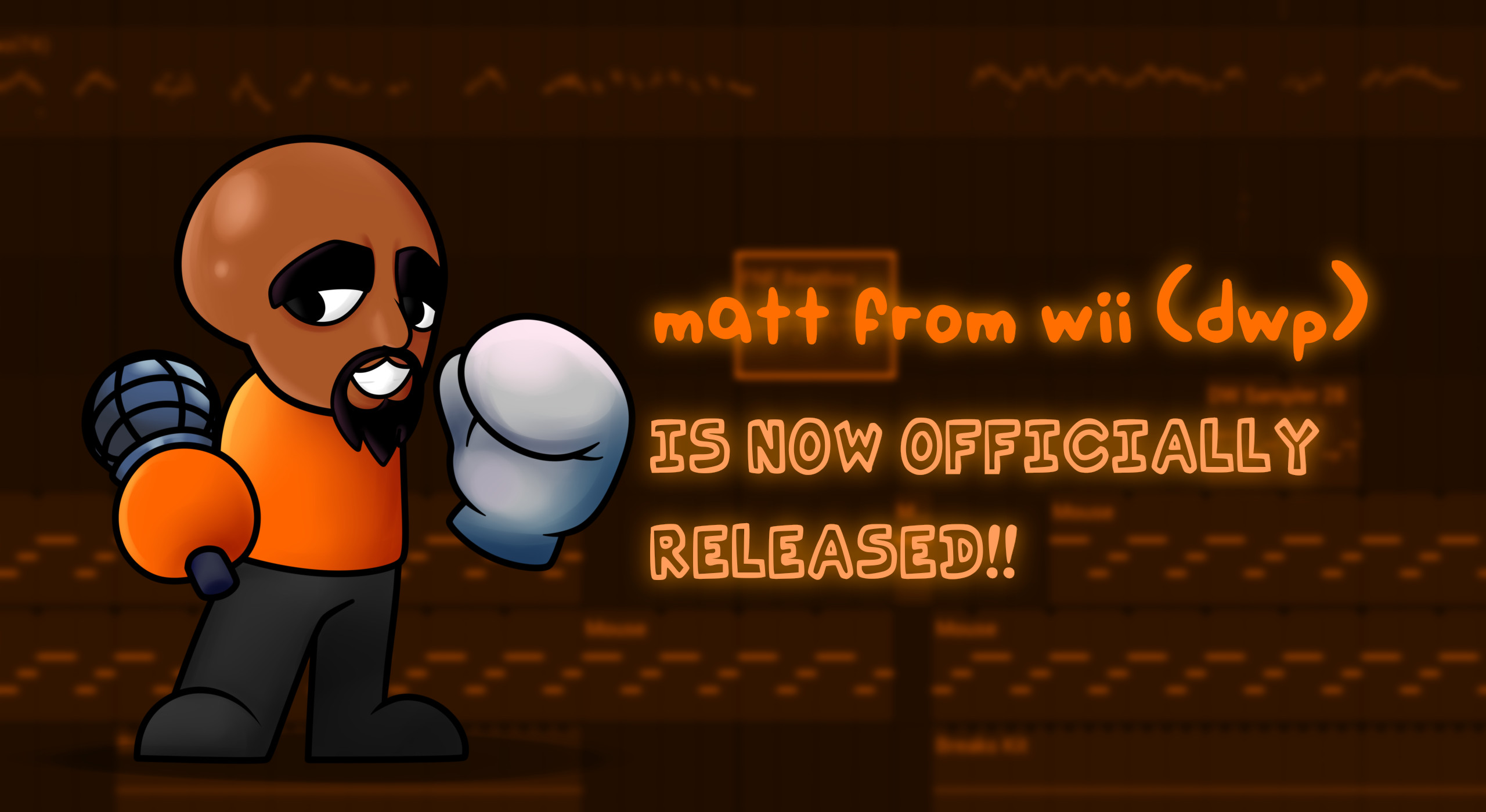 Matt (From Wii Sports) DWP Modding Tool for Friday Night Funkin' | FNF ...