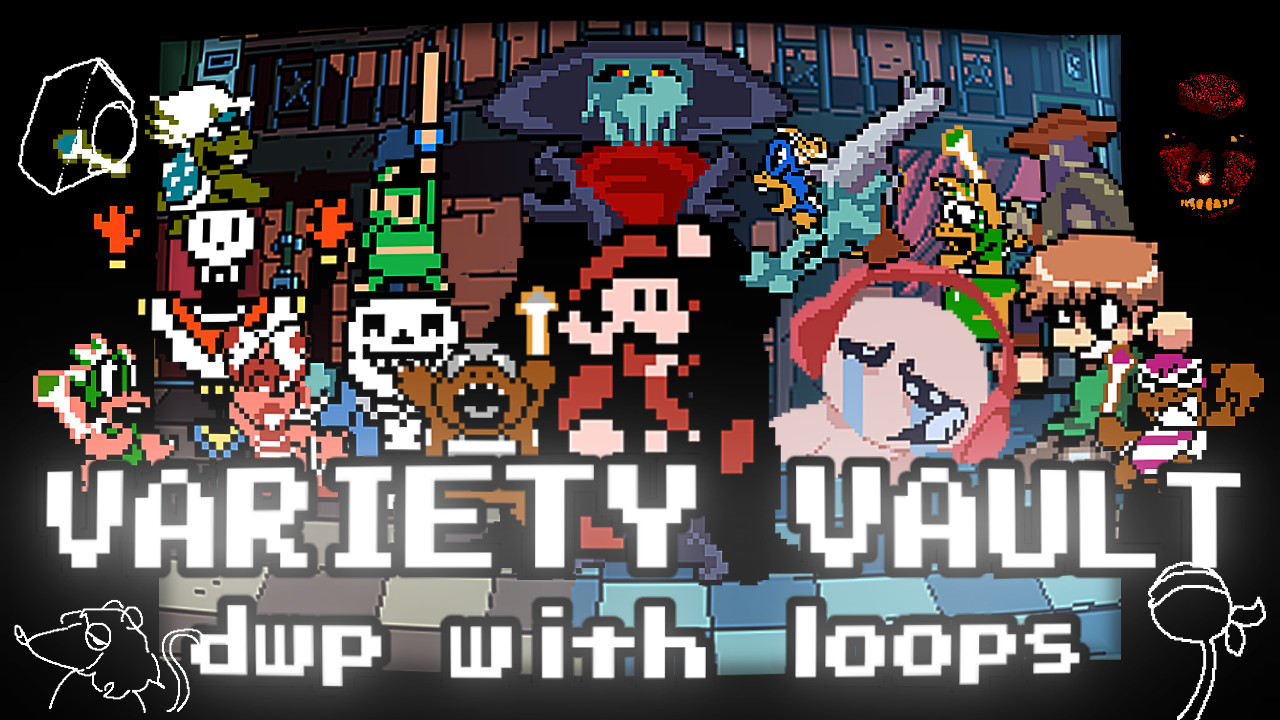 Variety Vault DWP Pack With Loops Modding Tool for Friday Night Funkin ...