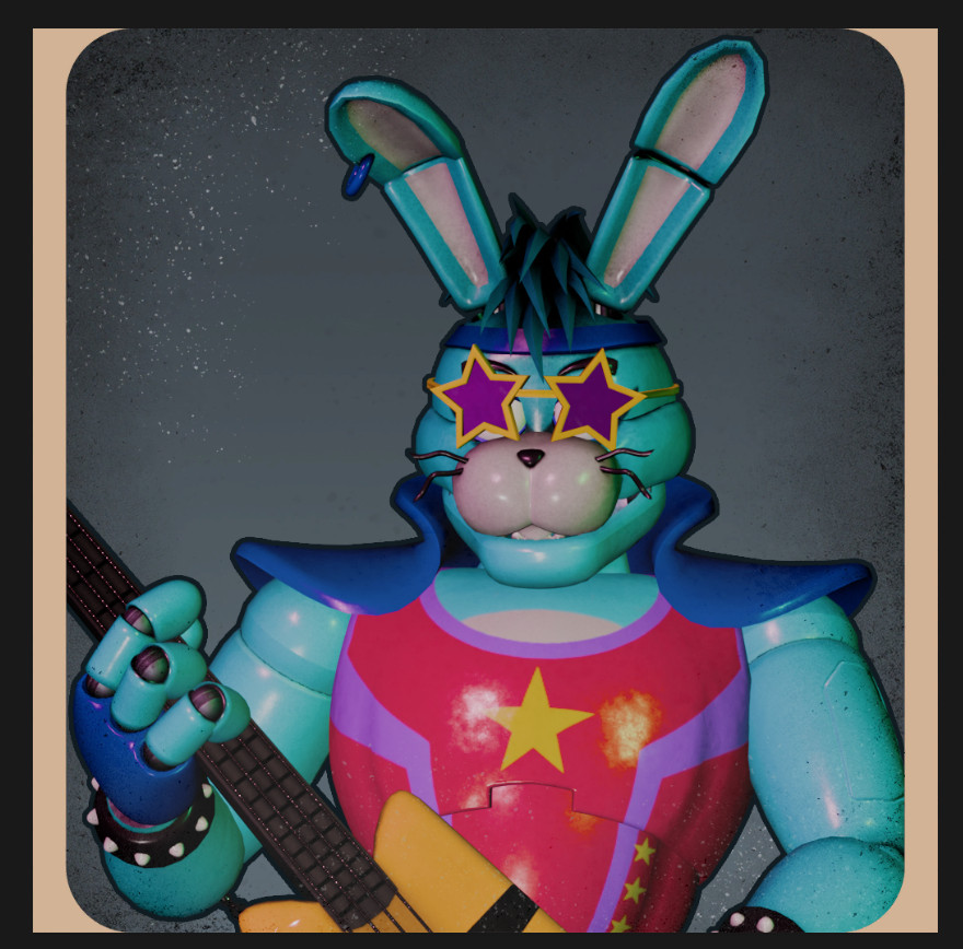 Gallery card texture template Modding Tool for Five Nights at Freddy's: Help Wanted 2 | FNAF:HW2 ...