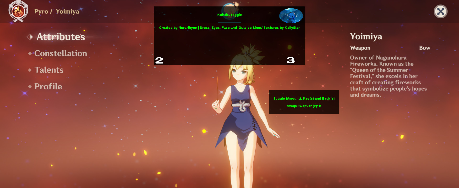 In-Game 'Mod Manager' for GIMI Modding Tool for Genshin Impact | GI Modding Tools