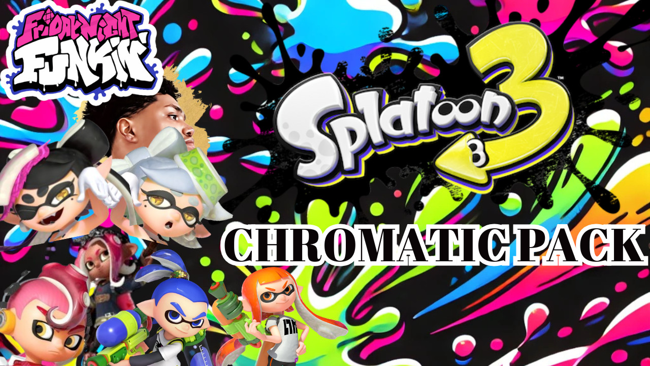 Definitive Splatoon Chromatics (Pack) Modding Tool for Friday Night Funkin' | FNF Modding Tools