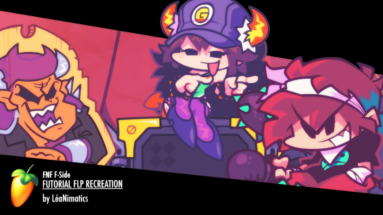 FNF F-Side Futorial FLP Recreation Modding Tool for Friday Night Funkin ...