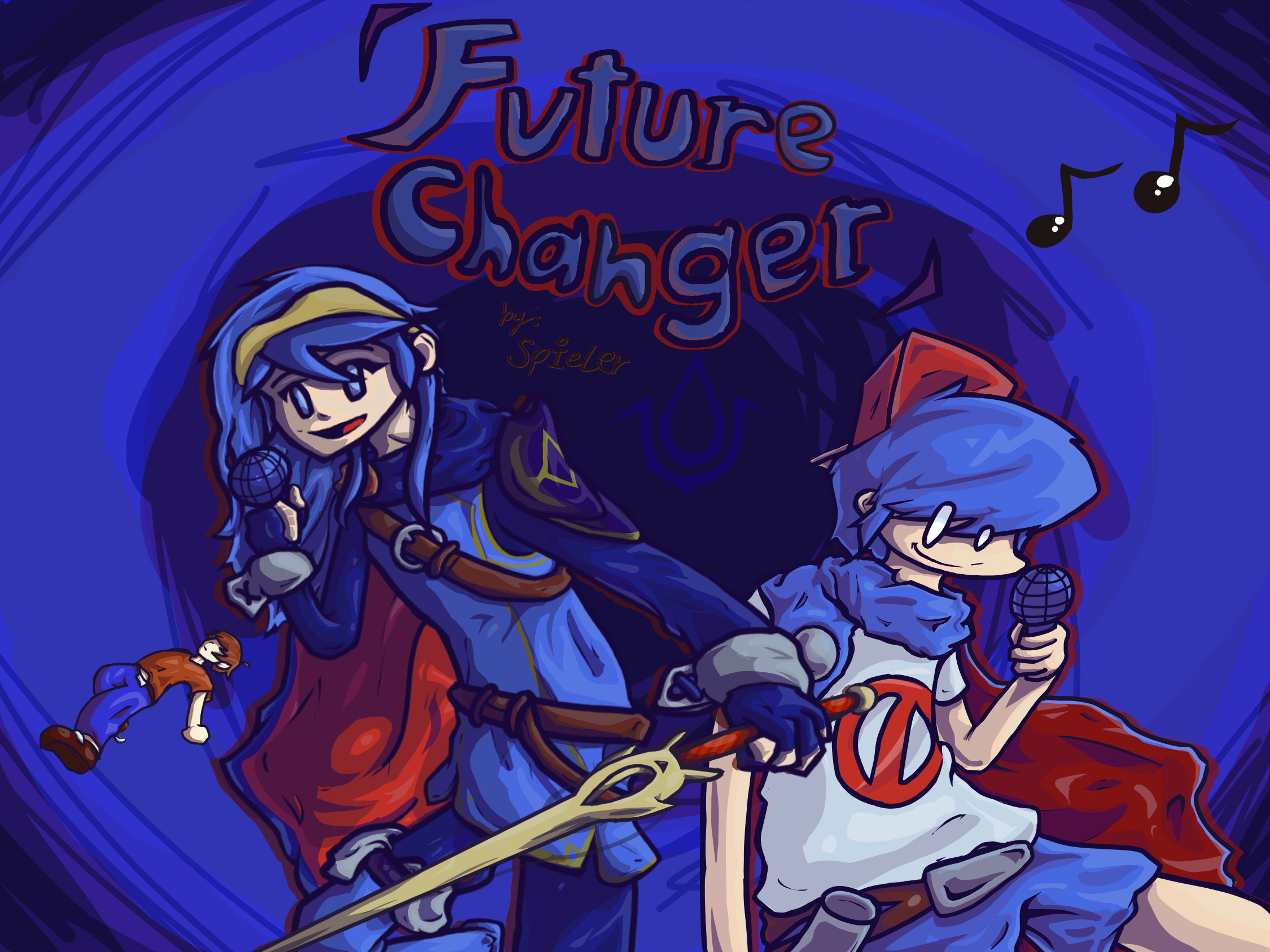 Lucina Chromatic + Icon Modding Tool for Friday Night Funkin' | FNF ...
