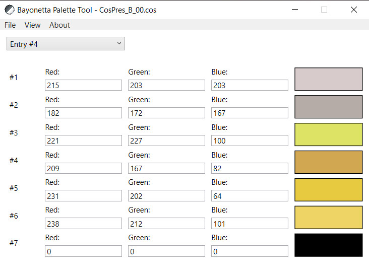Bayonetta Palette Tool Modding Tool for Bayonetta 3 | Bayo 3 Modding Tools