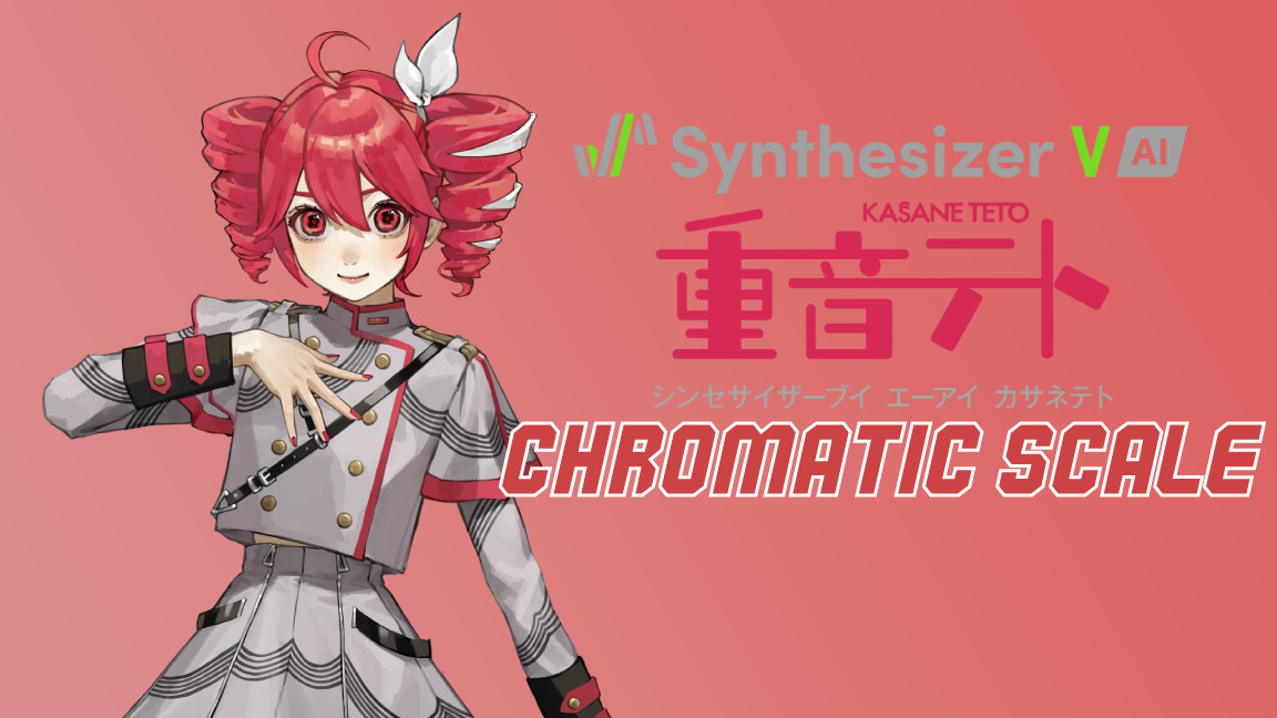 Kasane Teto (Synth V) Chromatic Scale Modding Tool for Friday Night ...