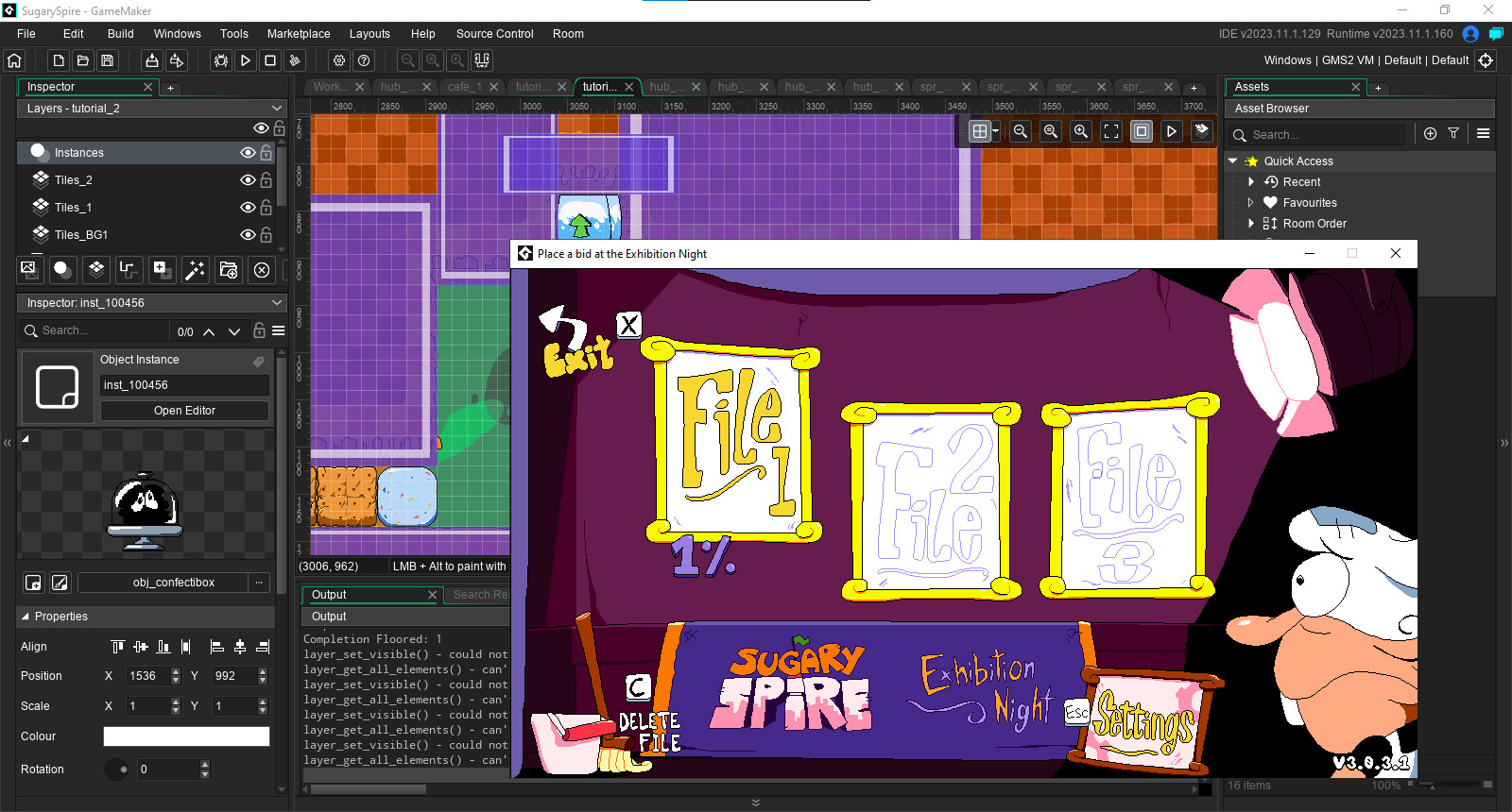 Archived Working SS Exhibition Night Demo Decomp Modding Tool for Sugary Spire | SS Modding Tools
