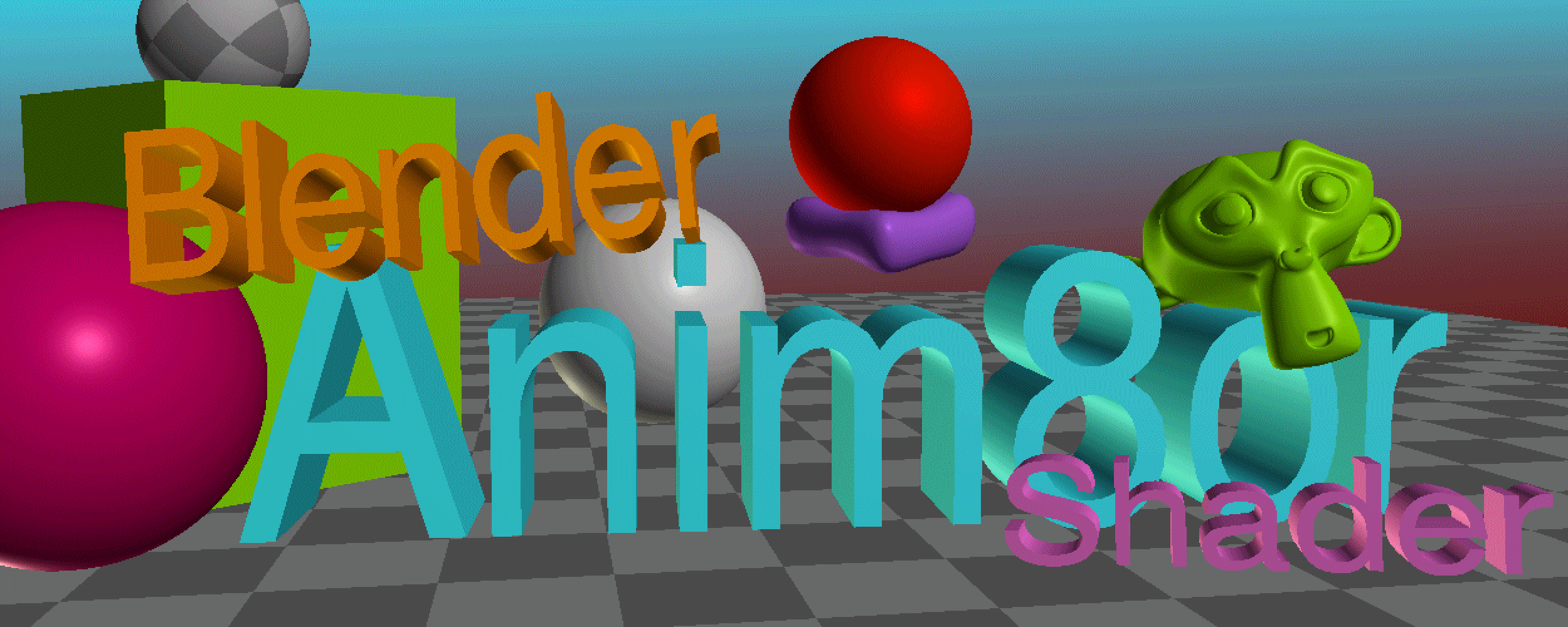 Blender Anim8or Shader (.BLEND) Modding Tool for Baldi's Basics | Baldi Modding Tools