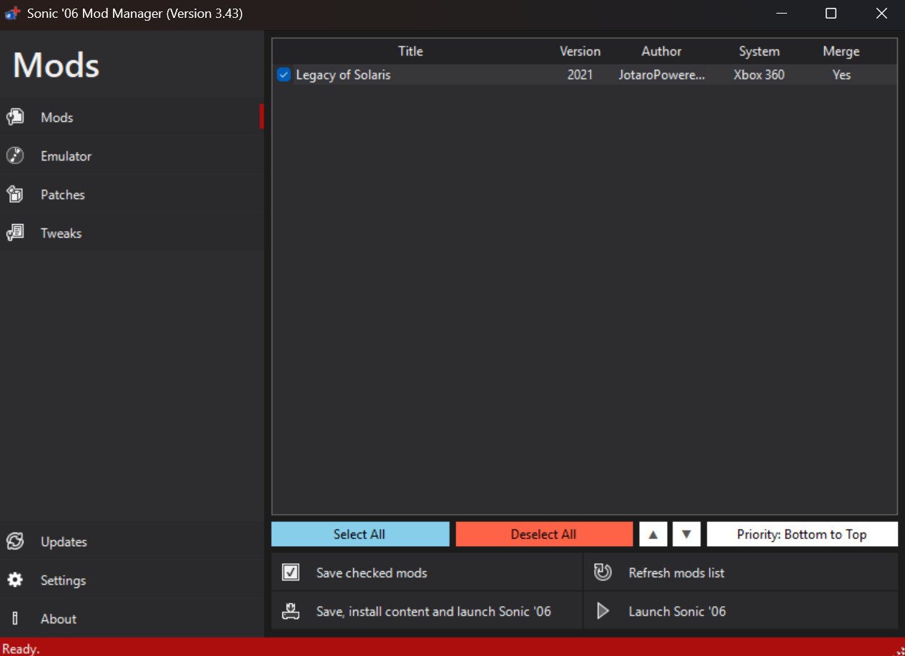 sonic 06 modding folders Modding Tool for Sonic the Hedgehog (2006) | Sonic '06 Modding Tools