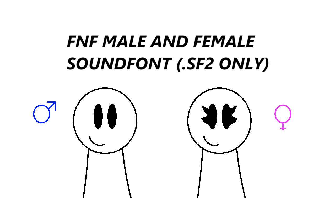 FNF Male And Female Character Soundfont (SF2 Only) Modding Tool for ...