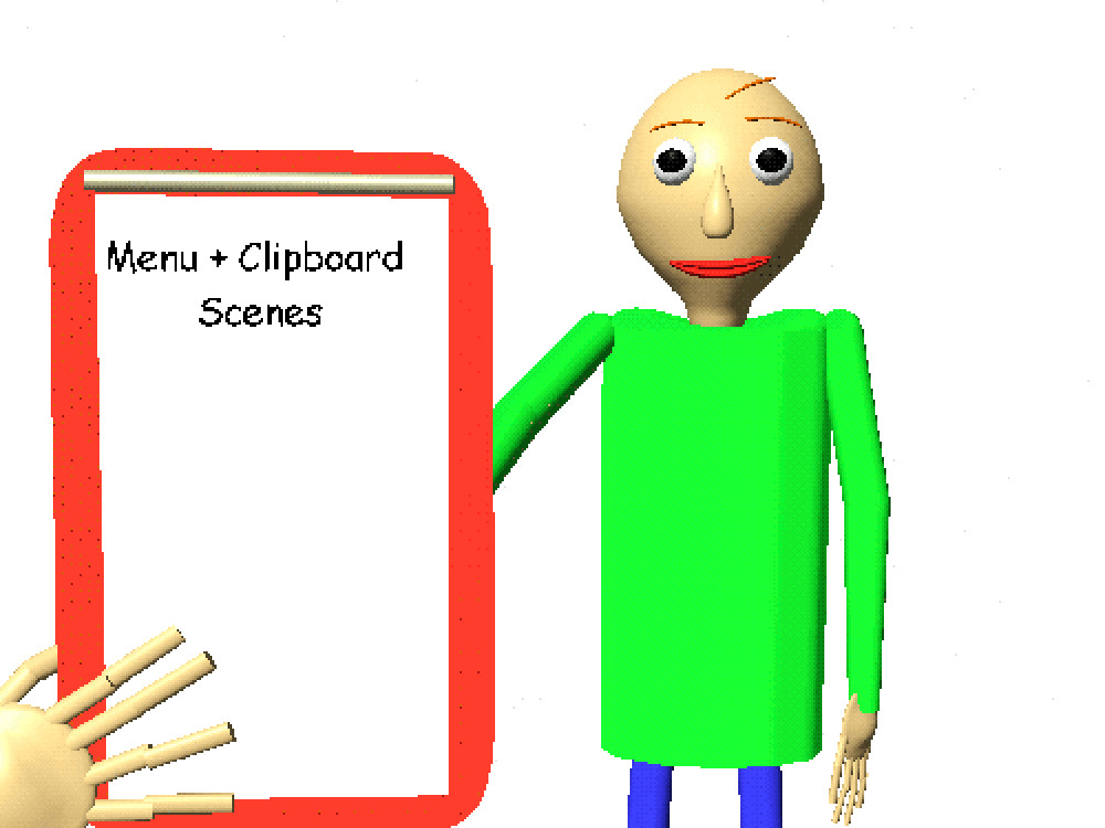 The Ultimate Baldi Model For Blender (V6) Modding Tool for Baldi's Basics | Baldi Modding Tools