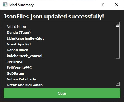 JSONPATCHER 2.0 - Auto Update your JsonFiles Modding Tool for Dragon Ball: Sparking! ZERO | DBSZ ...