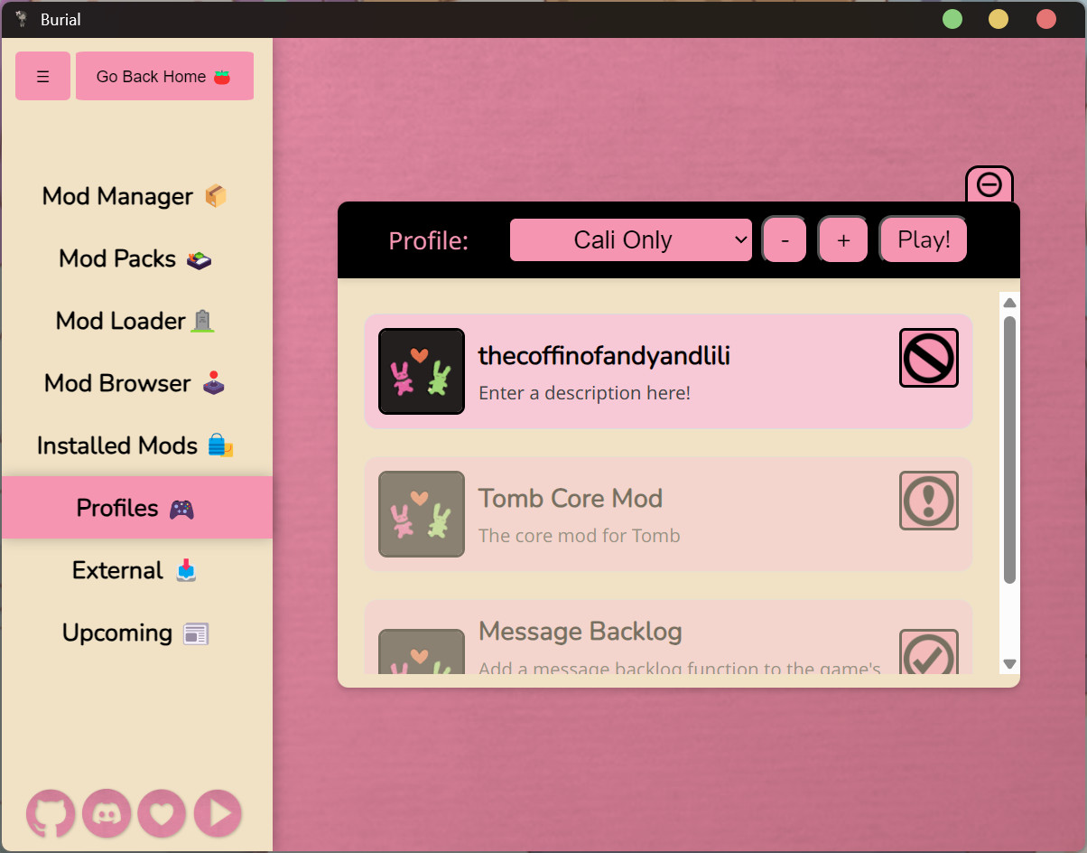 Burial (TCOAAL Mod Manager) Modding Tool for The Coffin of Andy and ...