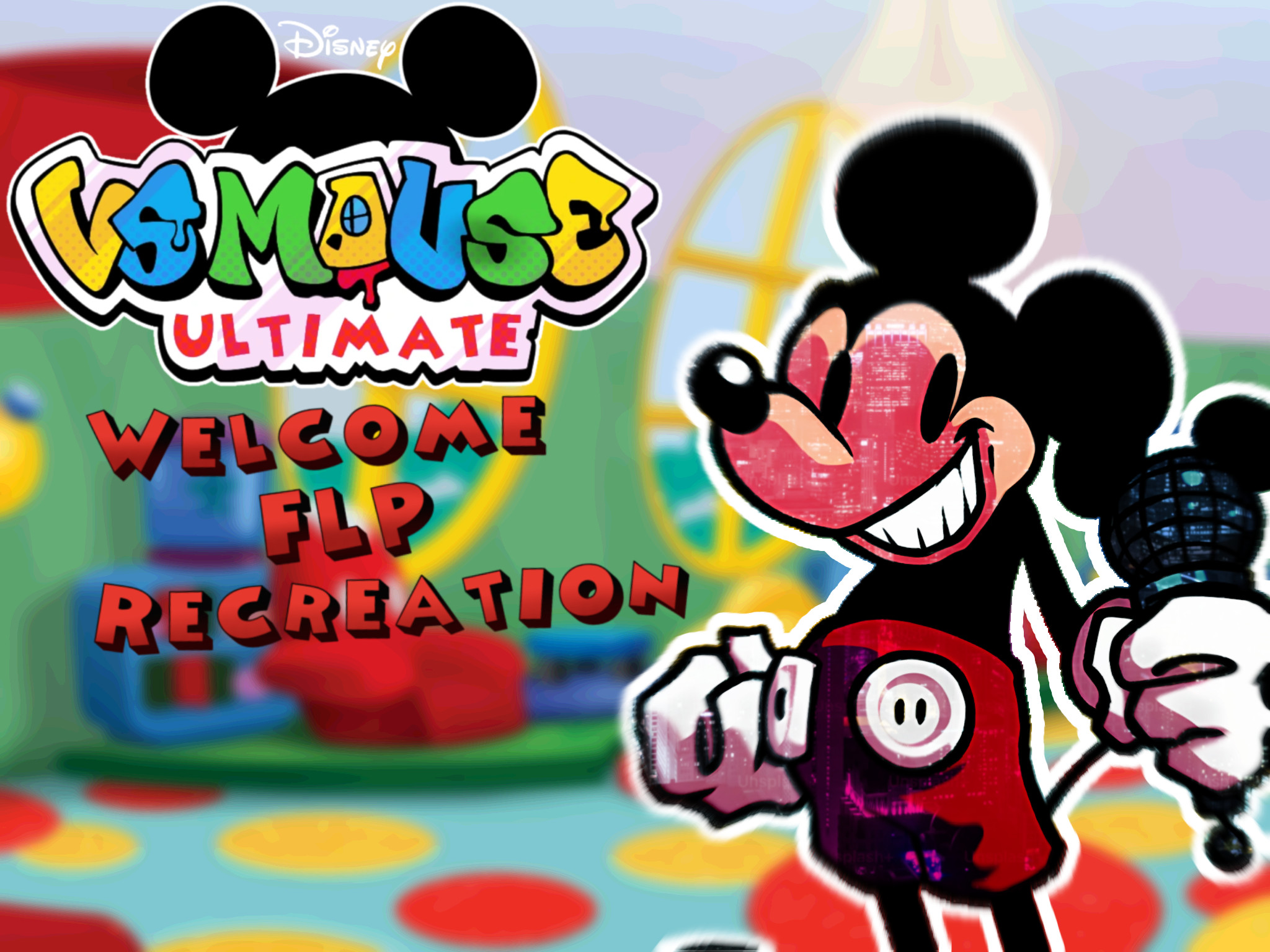 FNF VS MOUSE ULTIMATE WELCOME FLP RECREATION Modding Tool for Friday ...