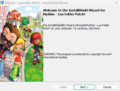 Lua Folder Patch Modding Tool for MySims (PC) | MS Modding Tools