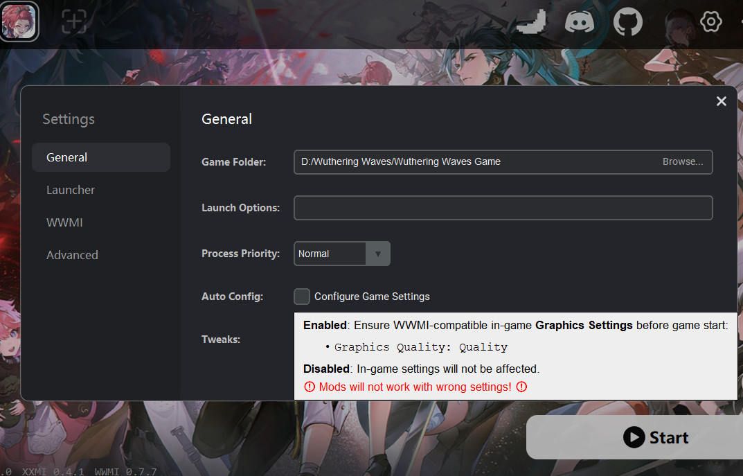Fix Broken 2DTexture for LOW GRAPHIC setting Modding Tool for Wuthering ...