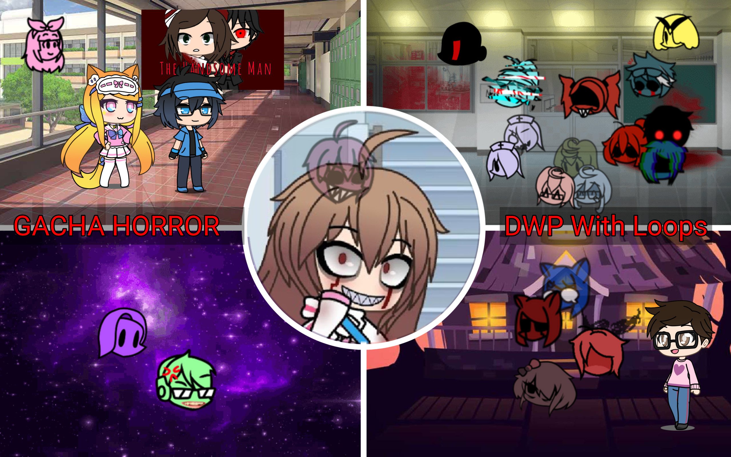 Gacha Horror DWP With Loops Modding Tool for Friday Night Funkin' | FNF ...