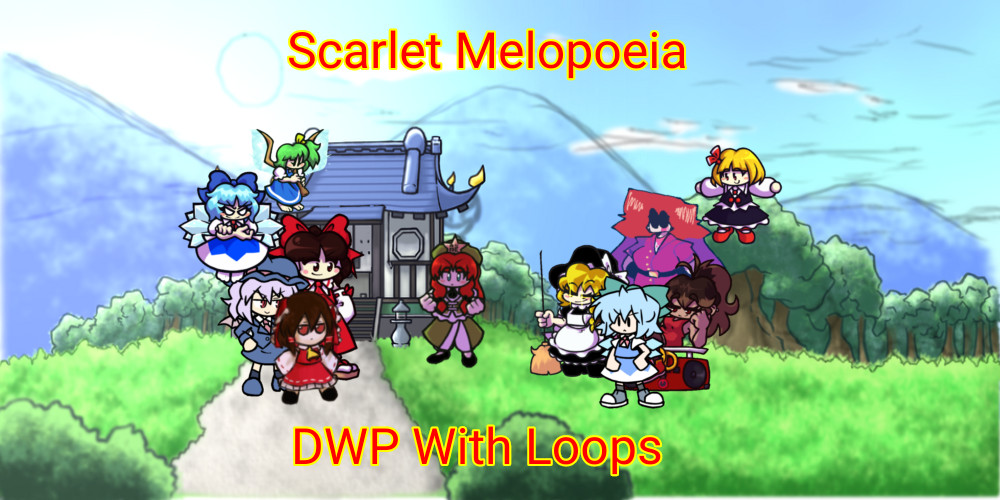 Scarlet Melopoeia DWP With Loops Modding Tool for Friday Night Funkin' | FNF Modding Tools