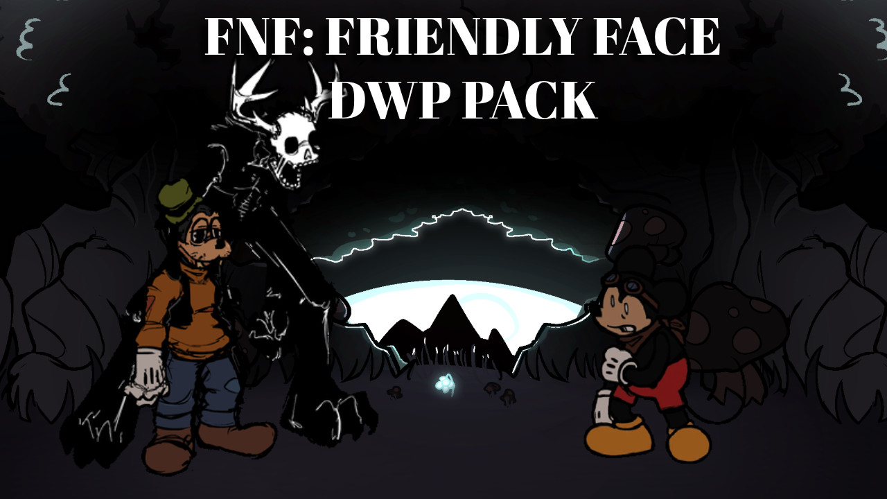 FNF: Friendly Face DWP Pack Modding Tool for Friday Night Funkin' | FNF ...