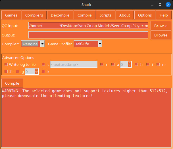 Snark (Crowbar Alternative) Modding Tool for Goldsource Engine | GoldSrc Modding Tools