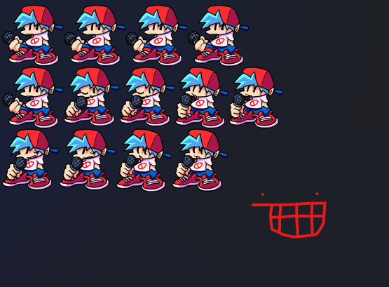 Fear BF Unshaded! Modding Tool for Friday Night Funkin' | FNF Modding Tools