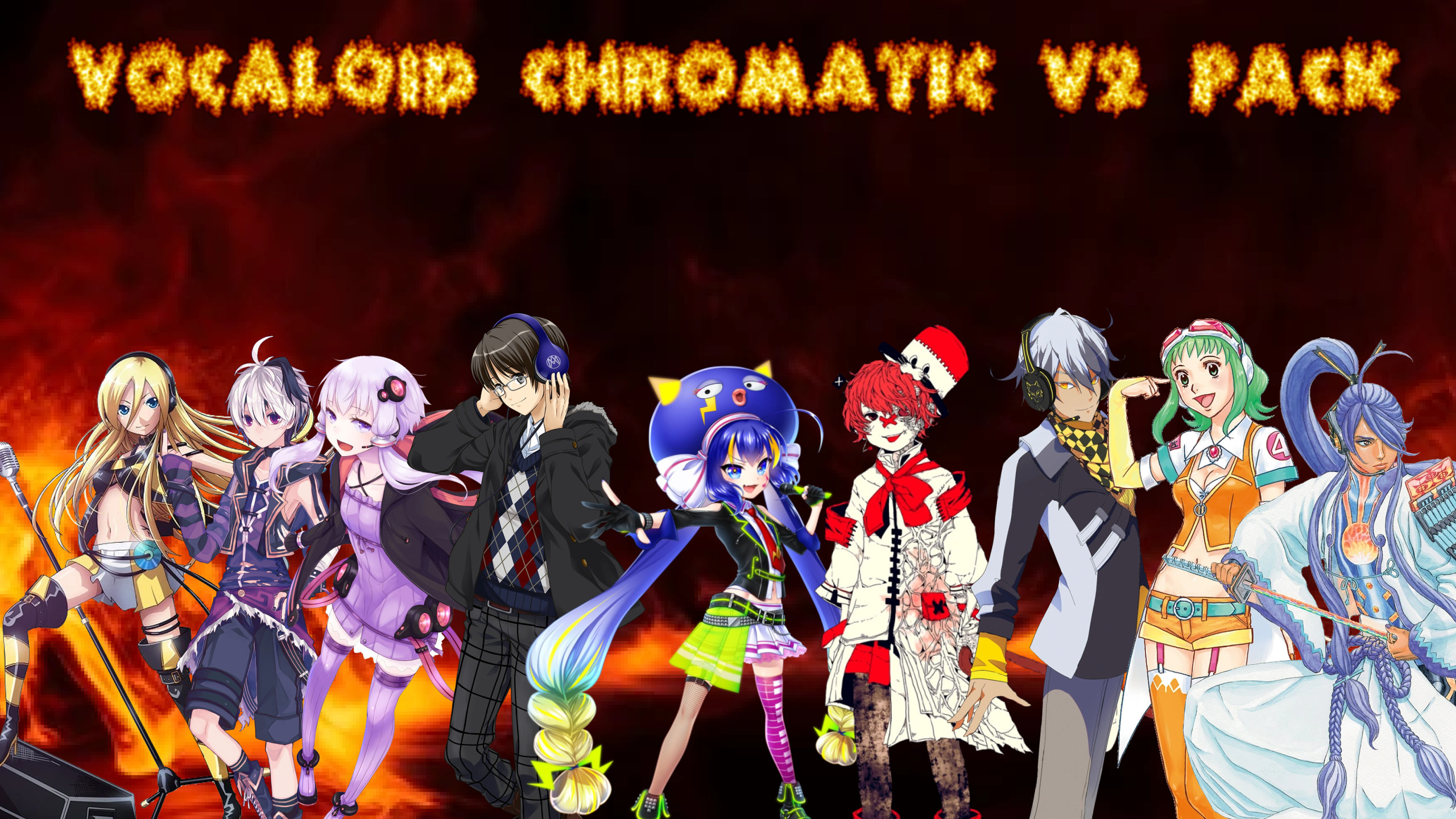 Vocaloid Chromatic Scale Pack Modding Tool for Friday Night Funkin ...