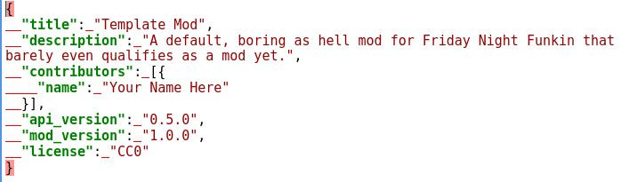 Fnf Base Game Modding Template Folder Modding Tool For Friday Night Funkin Fnf Modding Tools