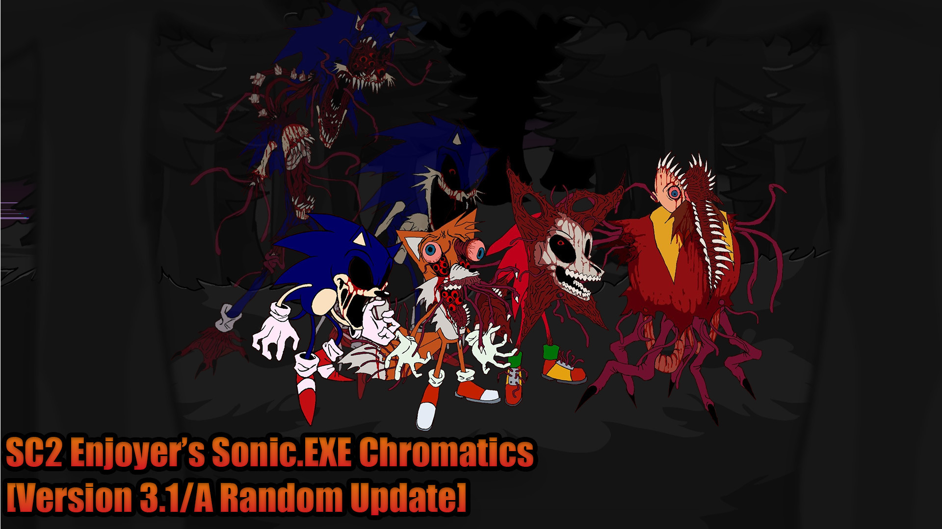 SC2 Enjoyer's Sonic.Exe Chromatics Modding Tool for Friday Night Funkin ...
