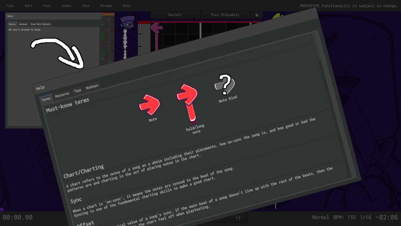V Slice Expanded Chart Editor Help Guide Modding Tool For Friday Night Funkin Fnf Modding Tools