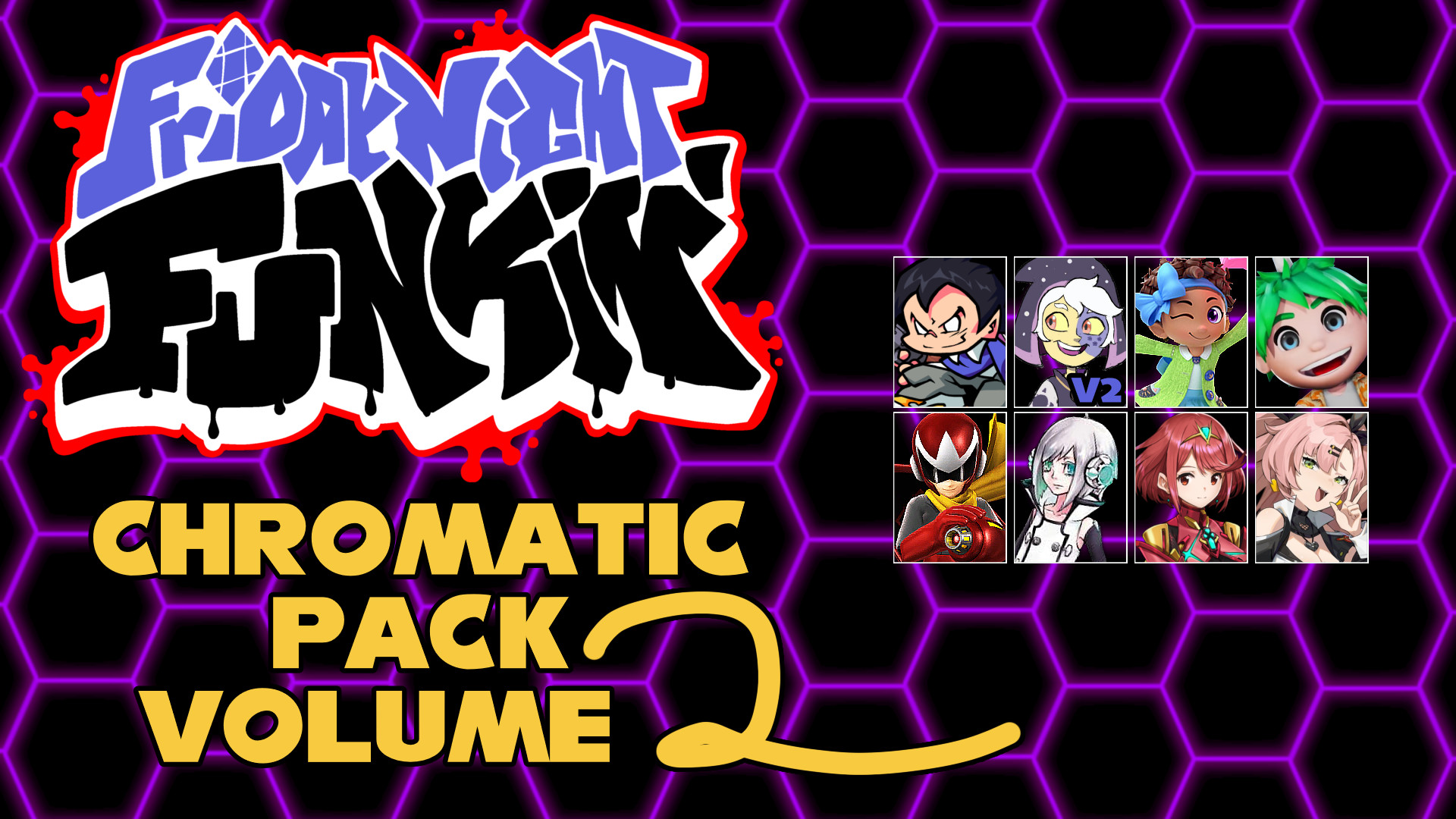 Awesome Man's FNF Chromatic Pack Vol. 2 Modding Tool for Friday Night ...