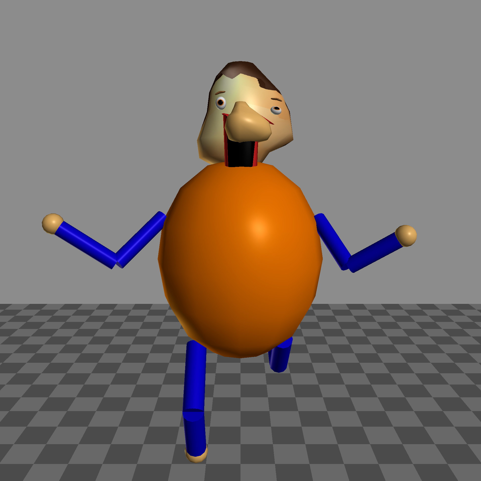 Blender Baldi & Bully (cosmetics) Modding Tool for Baldi's Basics | Baldi Modding Tools