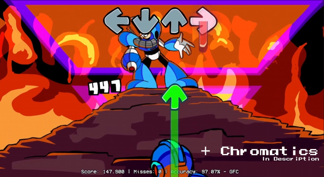 Megaman & Dustman Chromatics Modding Tool for Friday Night Funkin ...